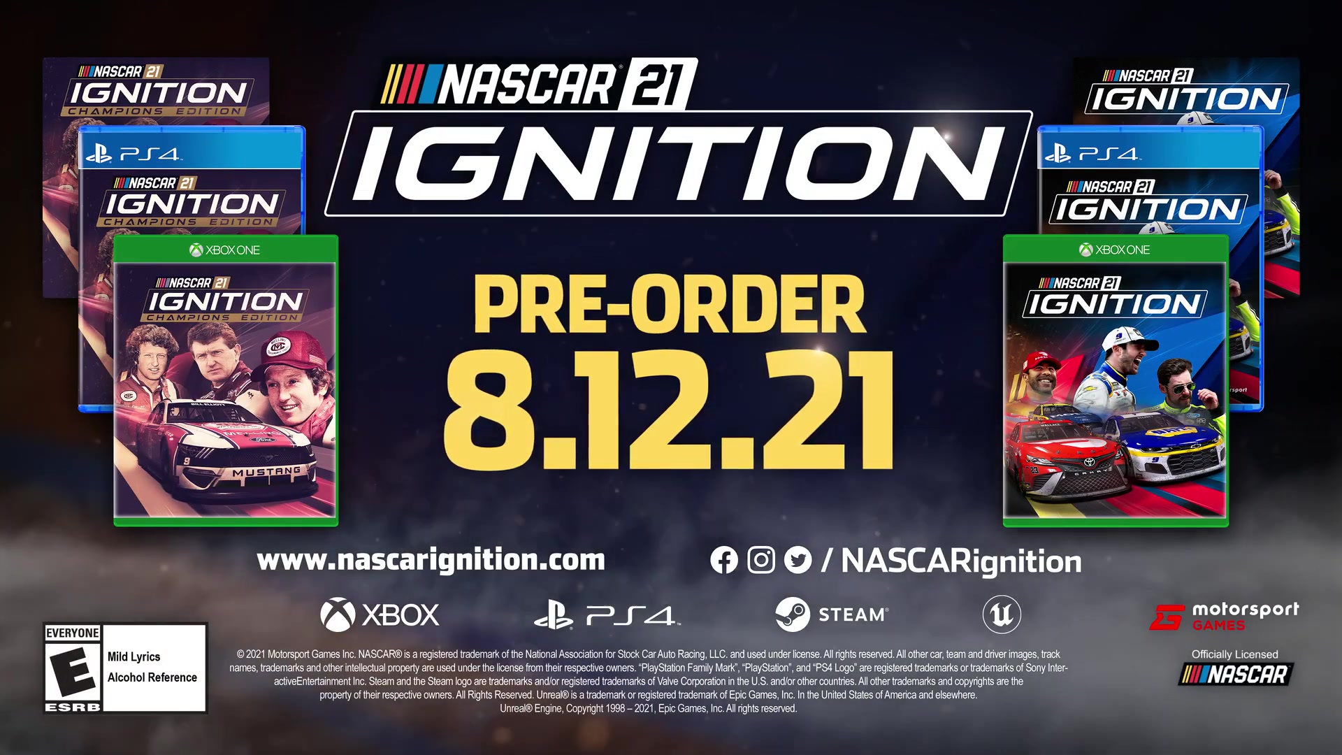 NASCAR 21: Ignition - Reveal Trailer