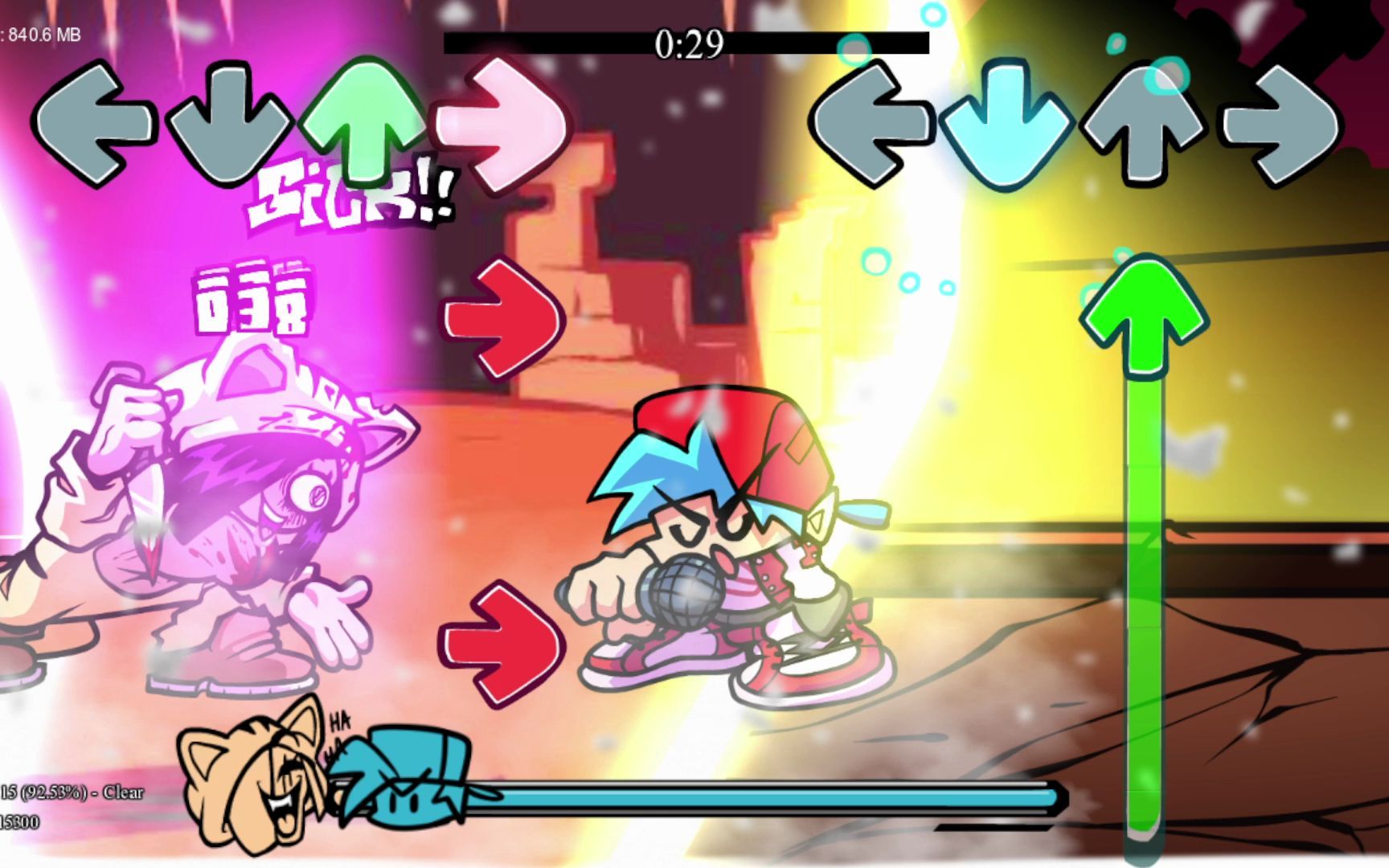 FNF超优质模组 FNF超优质模组 第四周全流程_音游热门视频