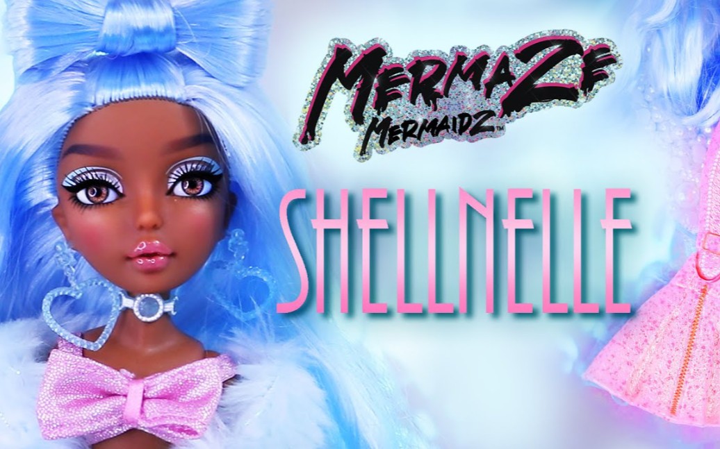【HeXtian】2022年MGA Mermaze Mermaidz变色美人鱼Shellnelle娃娃开箱_哔哩哔哩_bilibili