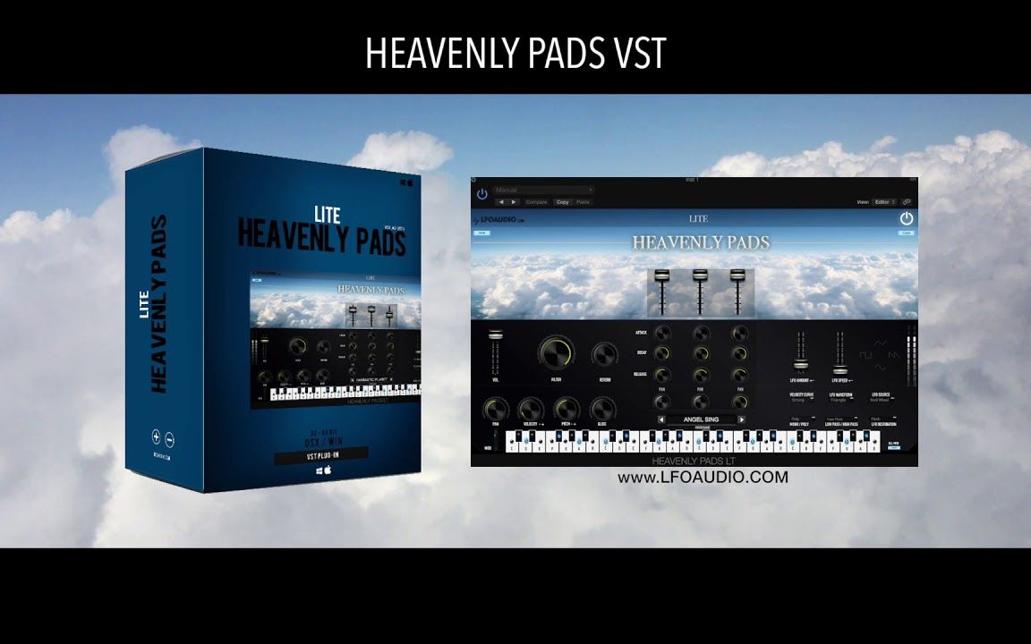 免费PADS VST氛围神器【Heavenly Pads 2】_哔哩哔哩_bilibili