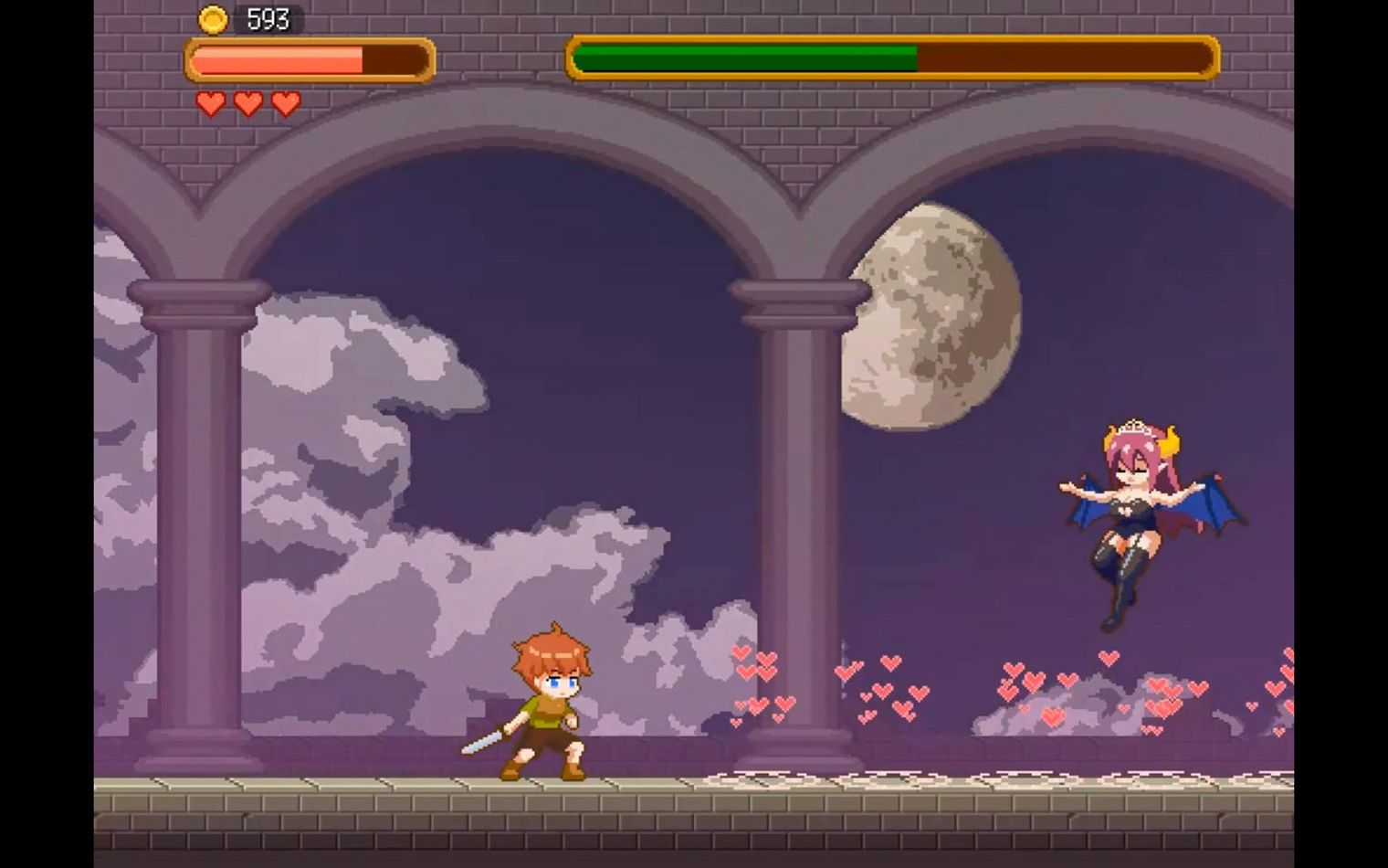 【像素/官中/ACT】Super Mamono Sisters，勇者的奇妙冒险