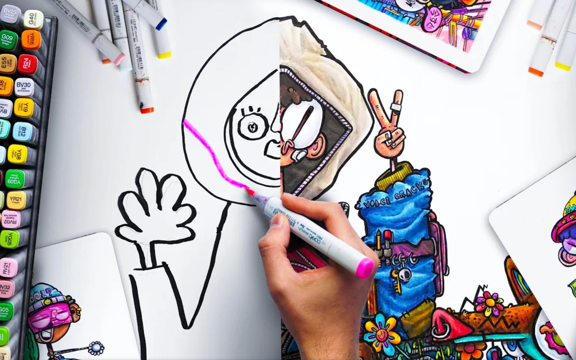 【Gawx】像专业人士一样画画！（这期有点炸~_哔哩哔哩_bilibili