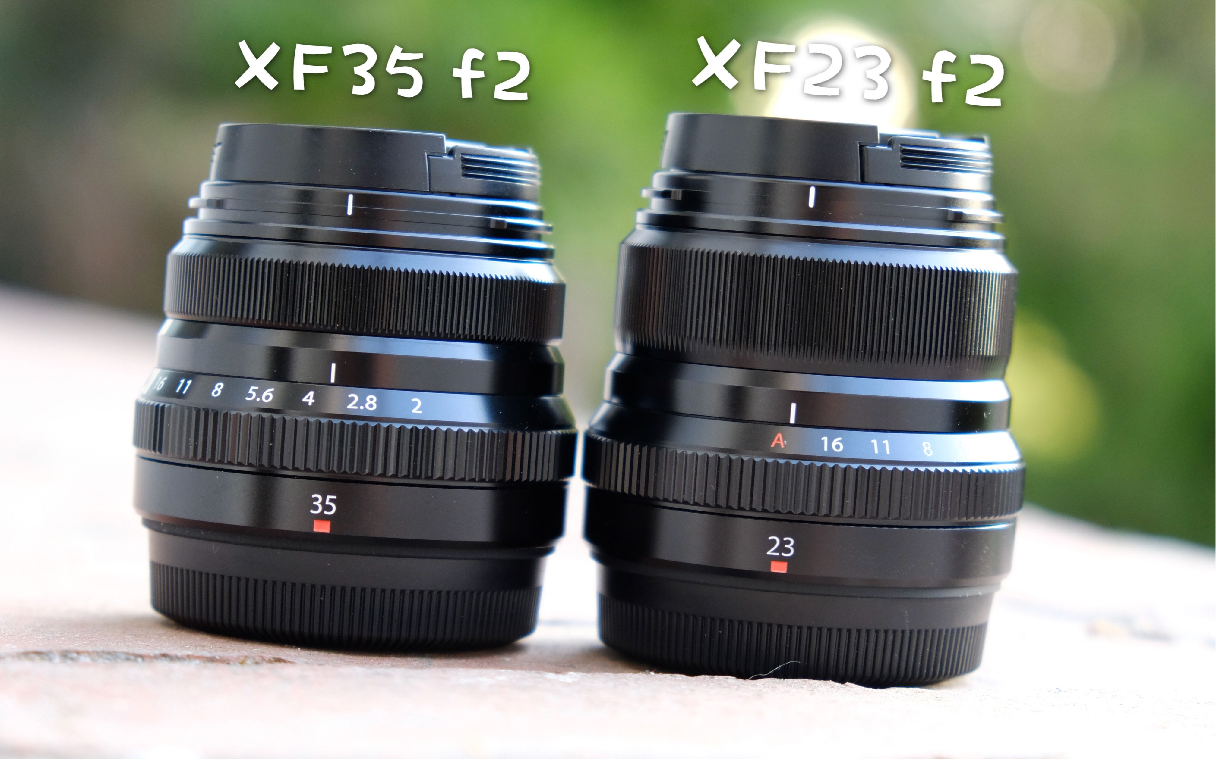 FUJIFILM XF23 F2 镜头 +XF35 F2对比_哔哩哔哩 (゜-゜)つロ 干杯~-bilibili