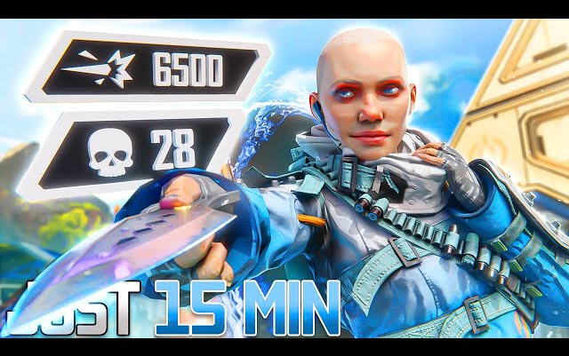 【APEX/Extesyy】单人三排拿下28杀6500伤害