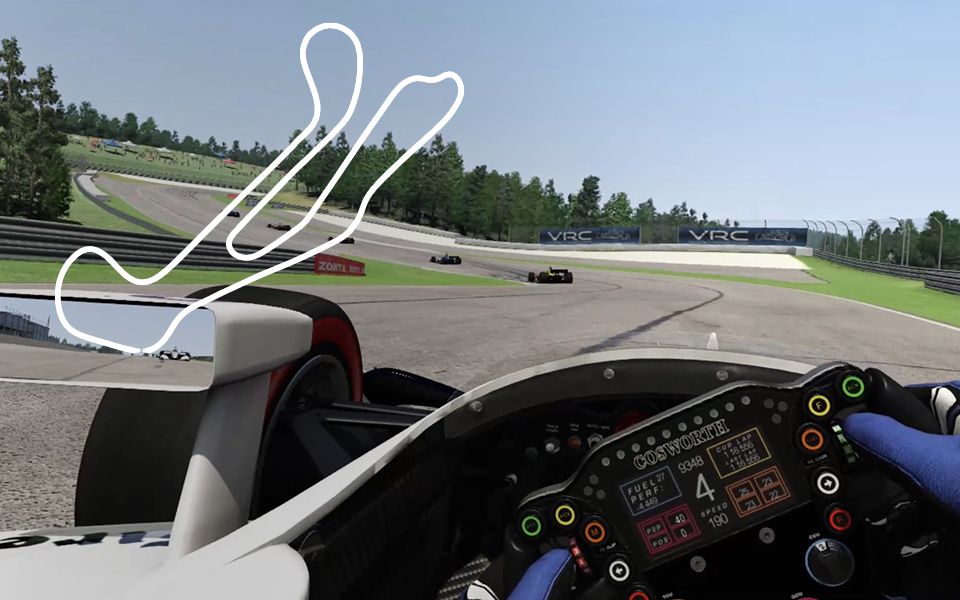 190精品赛道】美国VRC alabama racing course 1.2_哔哩哔哩_bilibili