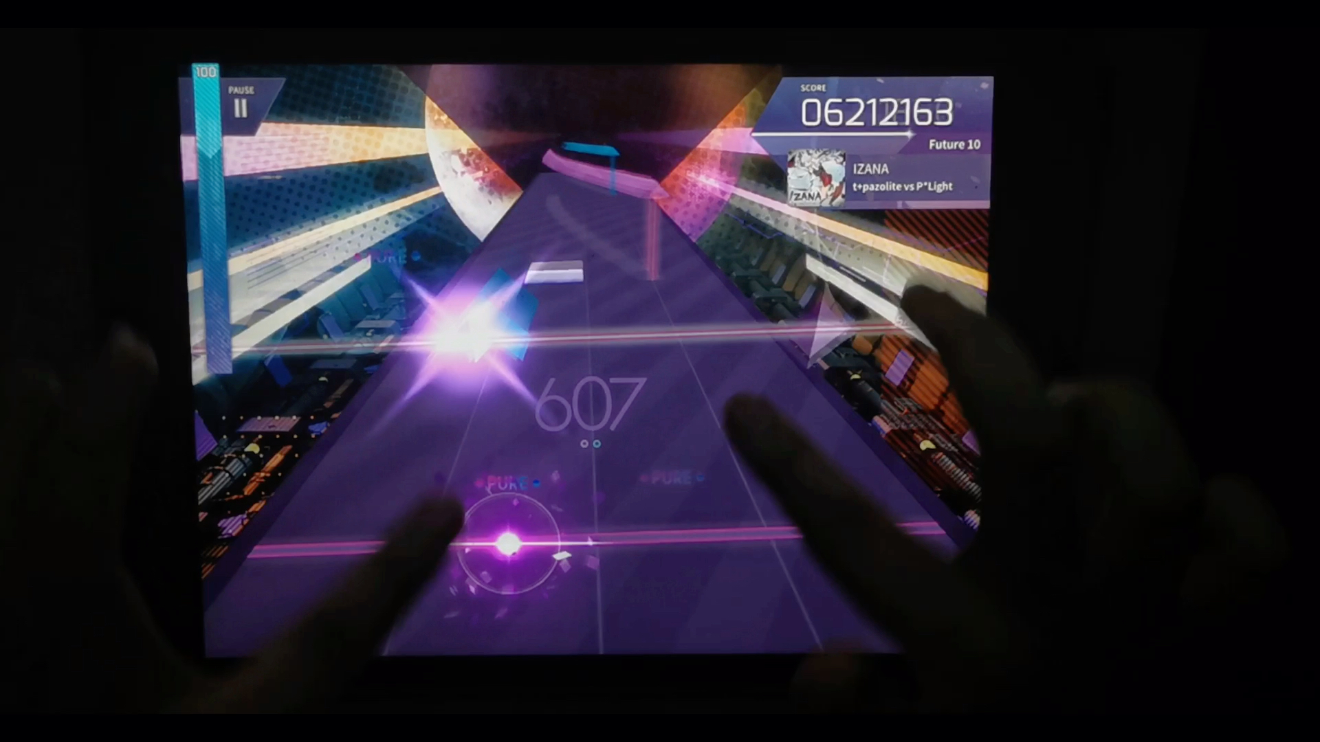 [ARCAEA] 低定数魔王 IZANA pm max-60 手元-弦月奏-弦月奏-哔哩哔哩视频