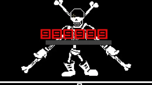 【Undertale_Disbelief Phase 5】无药通关！！！（被迫无药）_游戏热门视频