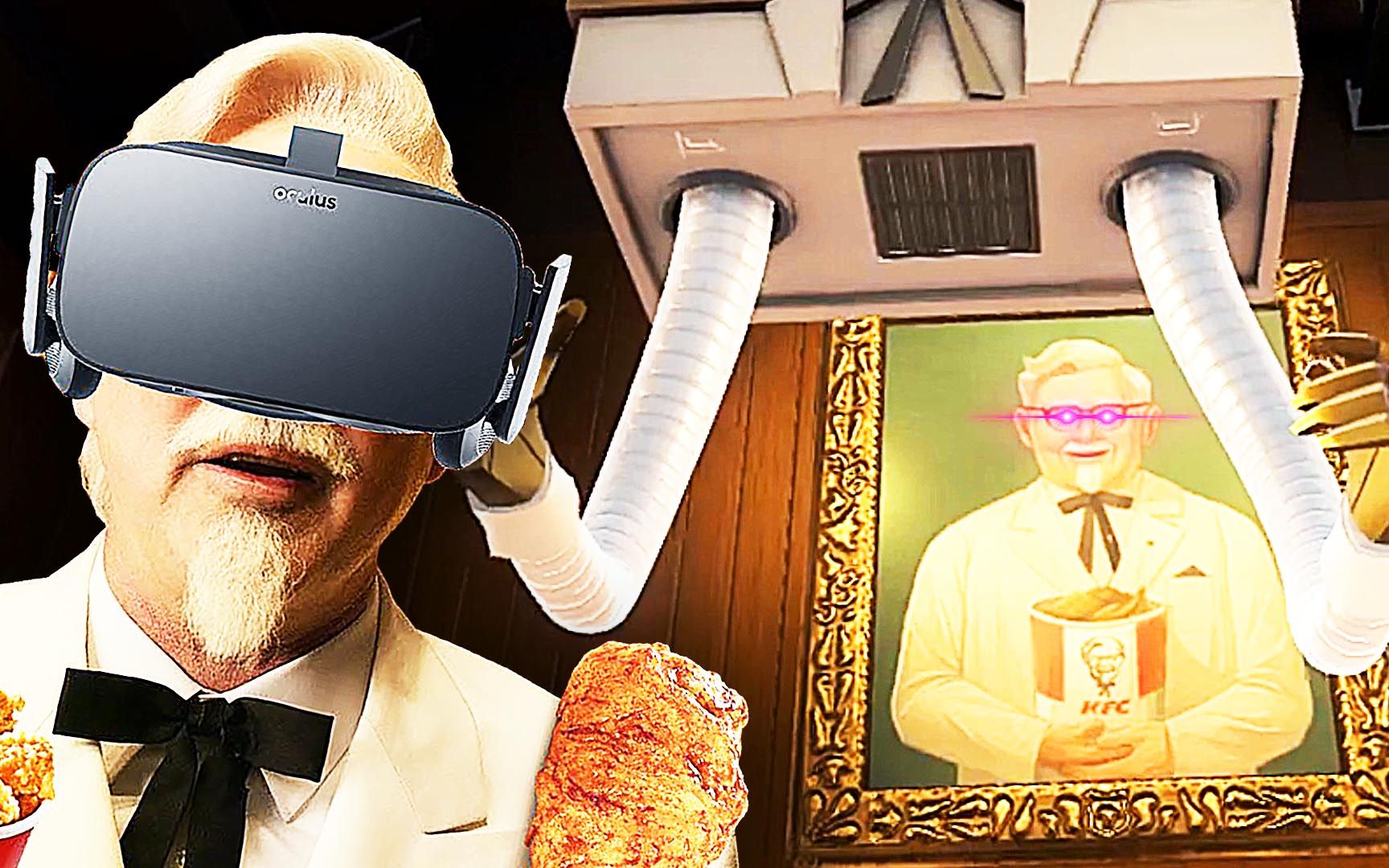 VR肯德基模拟器 我在KFC的秘密实验室做炸鸡！-吊德斯DioDes-吊德斯DioDes-哔哩哔哩视频