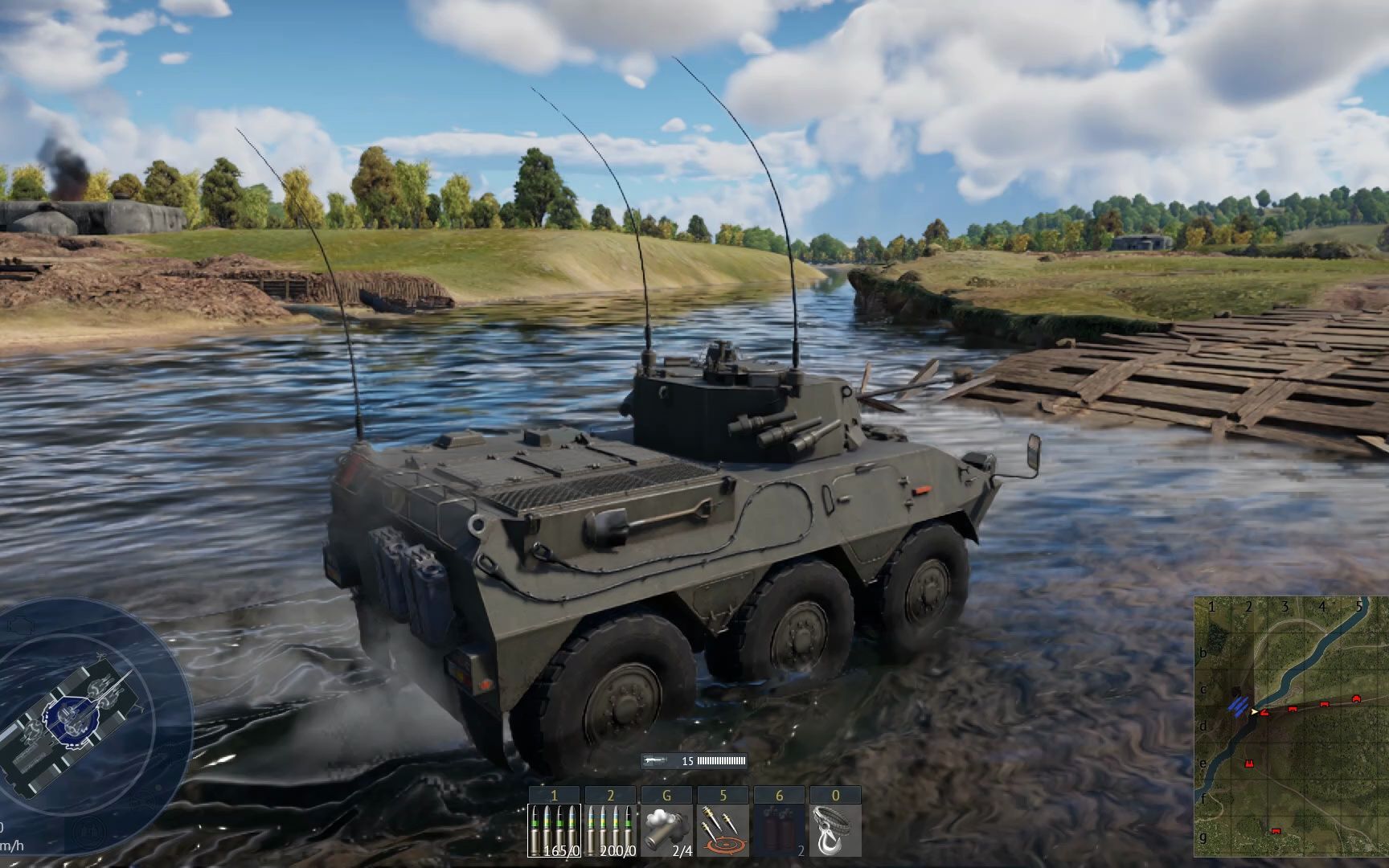 战争雷霆m1 kvt 展示