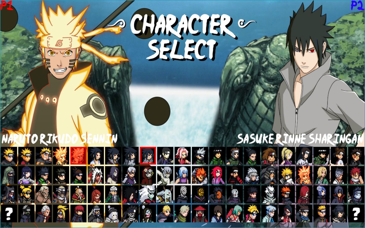 【MUGEN】82人火影忍者整合版分享下载_哔哩哔哩_bilibili