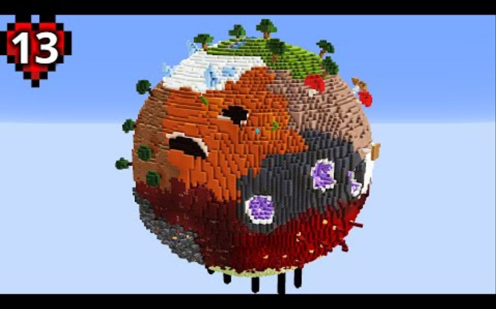 【sandiction】极限生存实况 - 人造星球 E13_哔哩哔哩bilibili_我的世界_实况