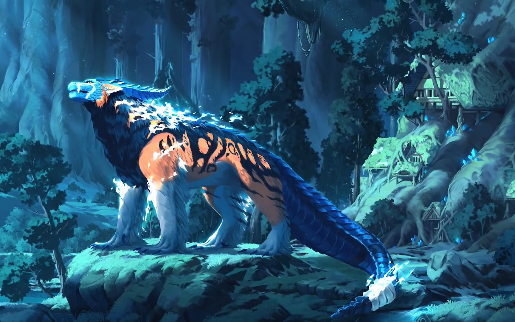 插画师clockbirds奇幻生物绘画过程_哔哩哔哩_bilibili