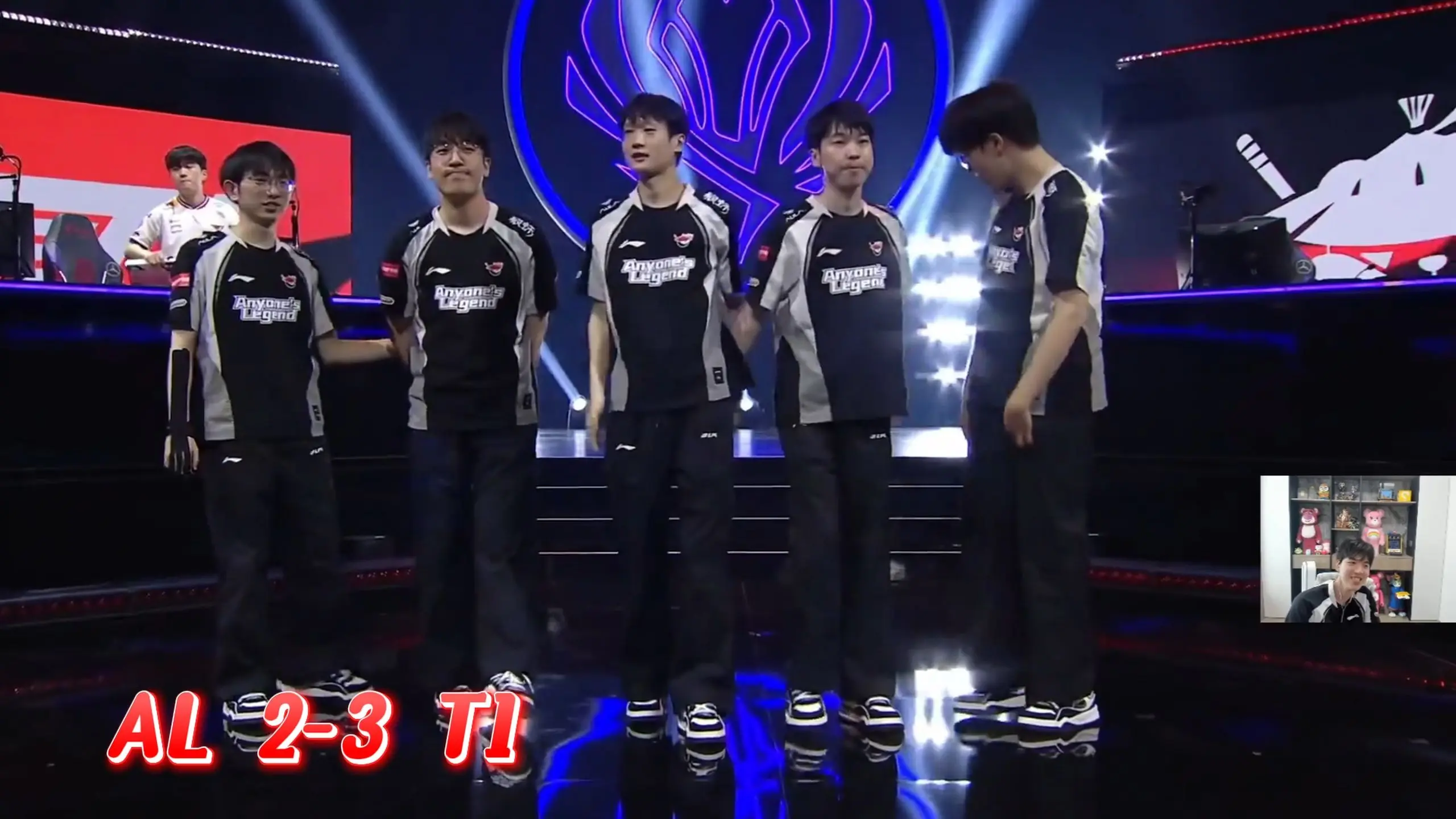 【2025MSI】AL 2-3 T1 AL鏖战五局惨遭淘汰遗憾告别msi T1晋级决赛再度会师GENG（搞子二路）_英雄联盟