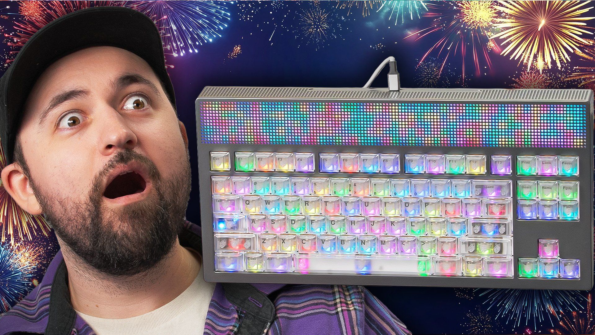 【官方双语】三千多个孔的键盘 - 怒喵AM Neon 80 #科技过电-科技过电ShortCircuit-科技过电ShortCircuit-哔 ...