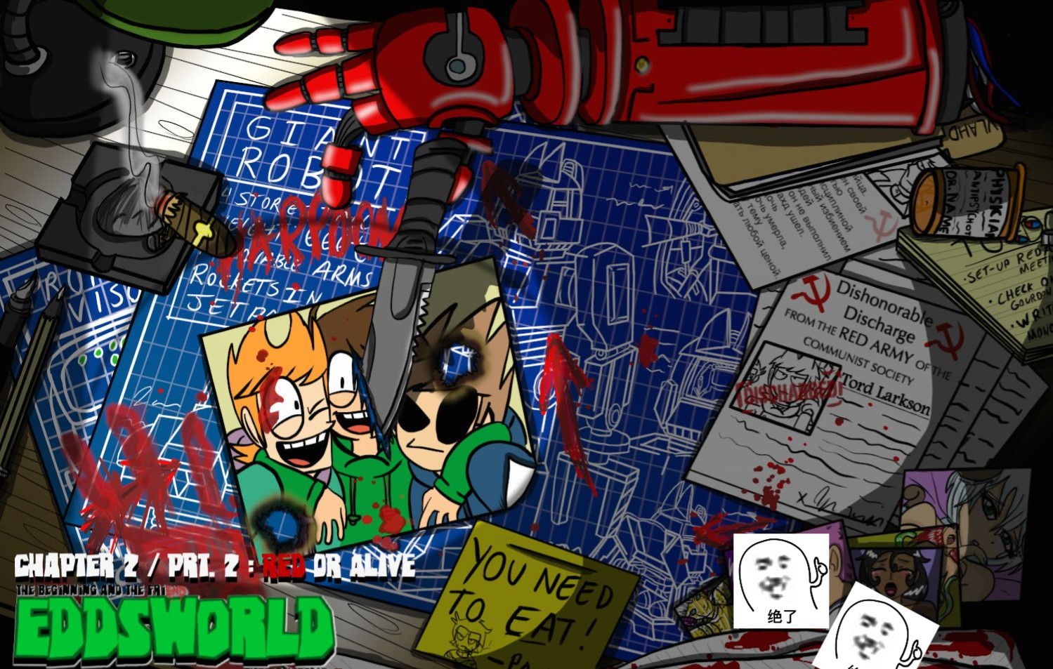 Legend传奇-Eddsworld TBATF (Fan Animation粉丝动画)【中英字幕】