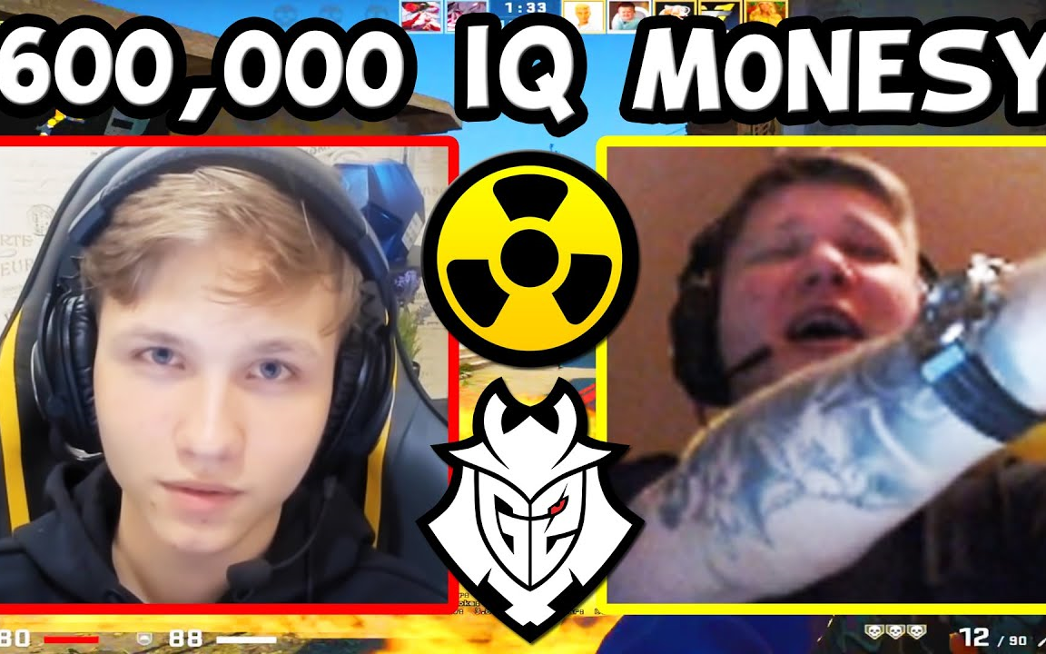 【Gouldy】m0nesy证明自己智商超高，s1mple Lighting Fast！Twitch直播回顾_CSGO