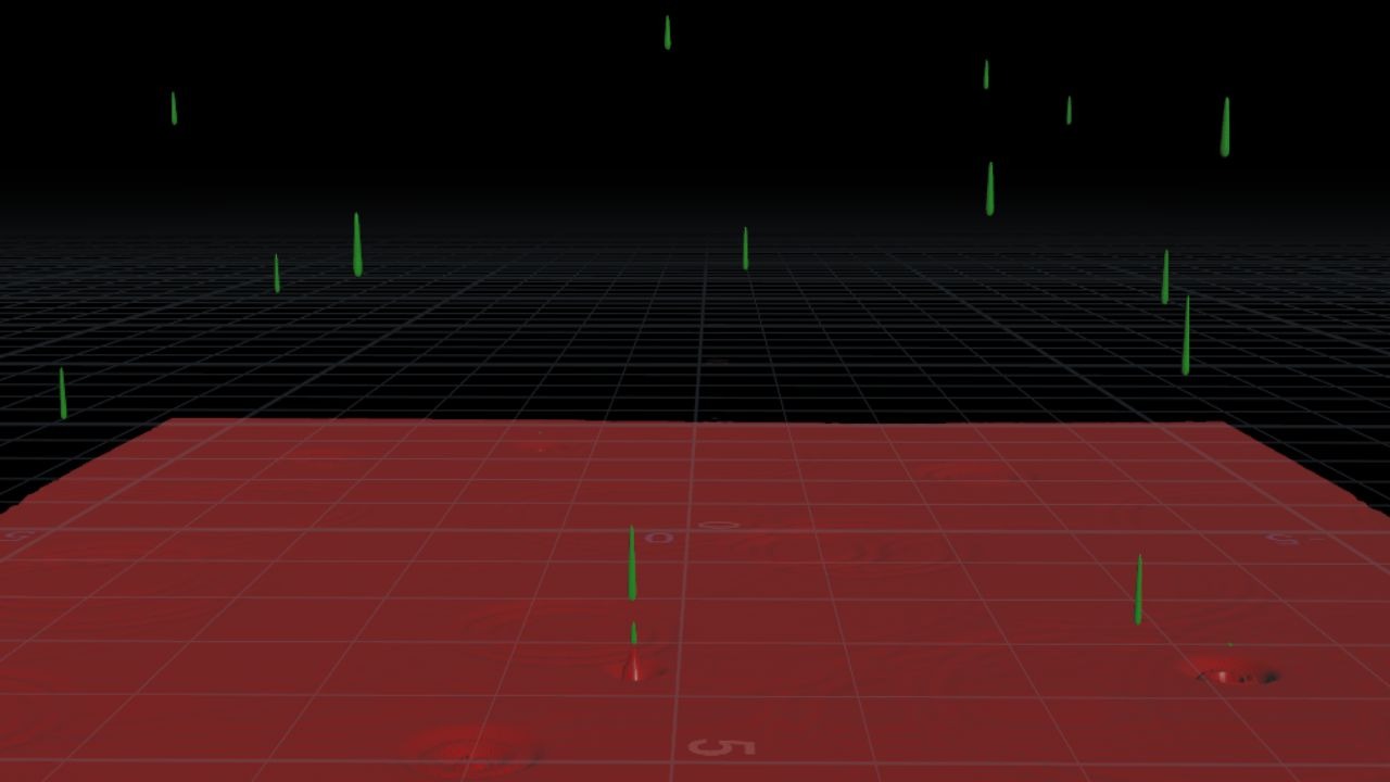 Houdini_rain_Ripples（雨水涟漪）_哔哩哔哩_bilibili