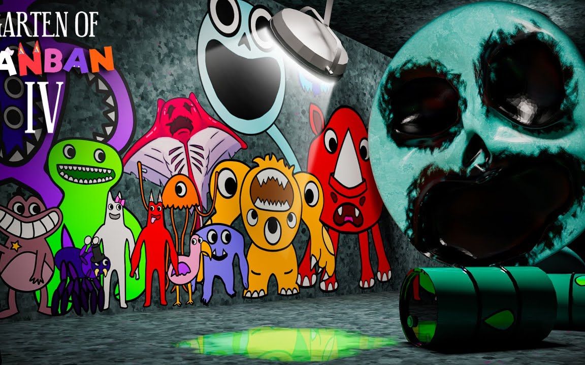 Garten of Banban 4 - PICKLES & DOOM DOOM vs Nighty Boo’s MOM (Gameplay )