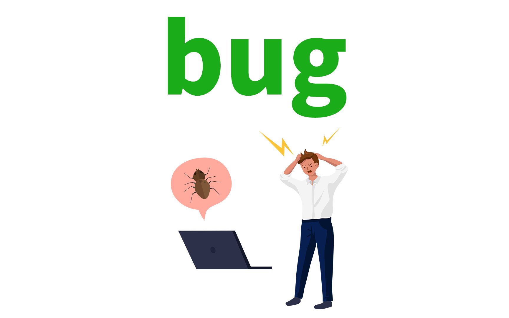 程序员最怕的bug是怎么来的？-英语兔背单词-英语兔背单词-哔哩哔哩视频