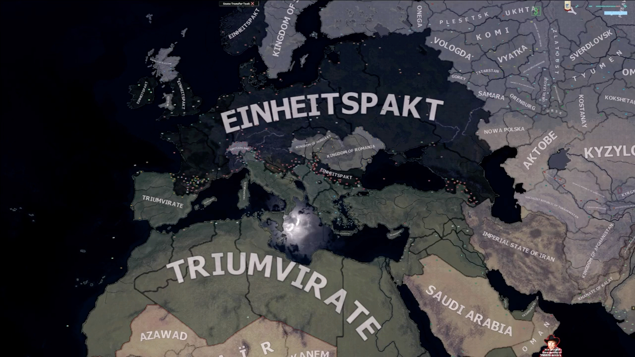 【TNO看海】团结协定 vs 三头同盟_钢铁雄心4