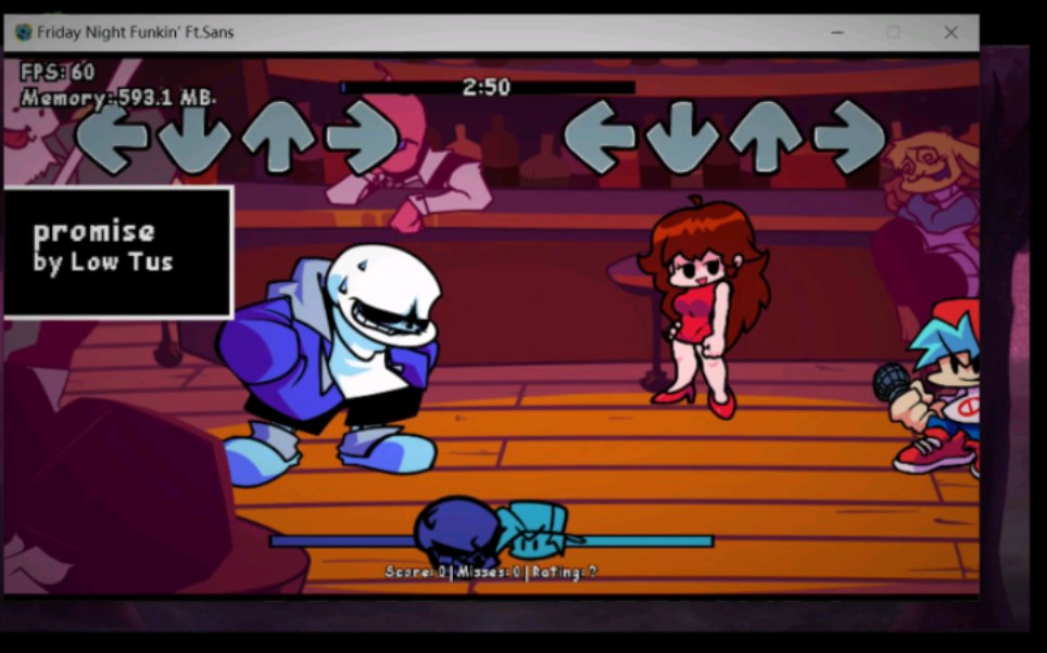 fnf优质模组 Ft sans第三首曲_哔哩哔哩bilibili