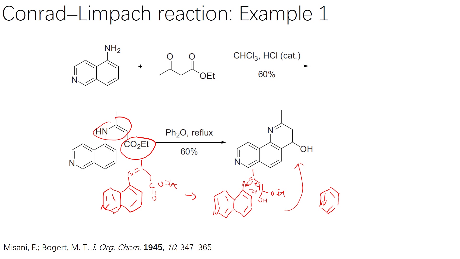 有机人名反应（64）：Conrad–Limpach reaction_哔哩哔哩 (゜-゜)つロ 干杯~-bilibili