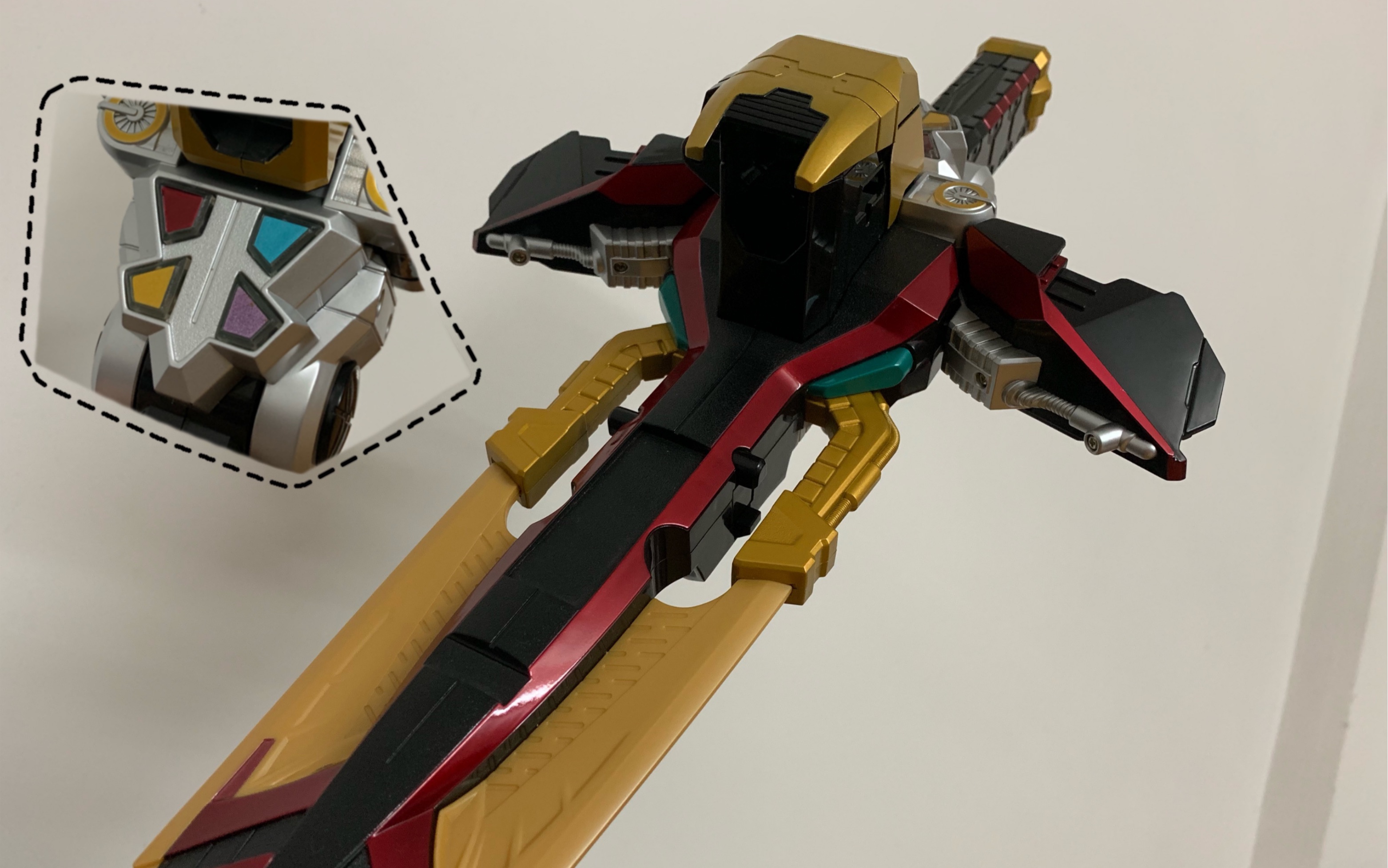 【Youtube转载】【雷欧桑评测】最终合体大剑！假面骑士Kabuto DX 百虫剑PerfectZector 评测-DXパーフェクトゼクター ...