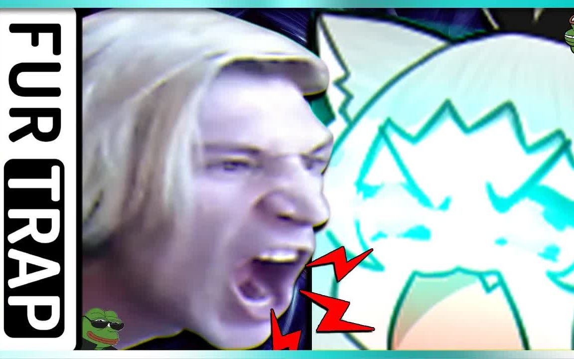 [Furtrap] xQcOw VS Furtrap Anime Battle | 'Is Fizzi a Furry?'_哔哩哔哩_bilibili