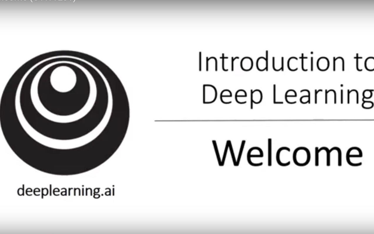 (强推|双字)2021版吴恩达深度学习课程Deeplearning.ai - 哔哩哔哩