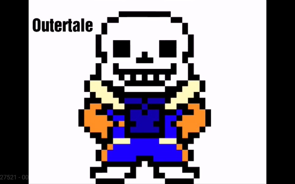 outer sans supernovania AU theme(更新至40p)_哔哩哔哩_bilibili