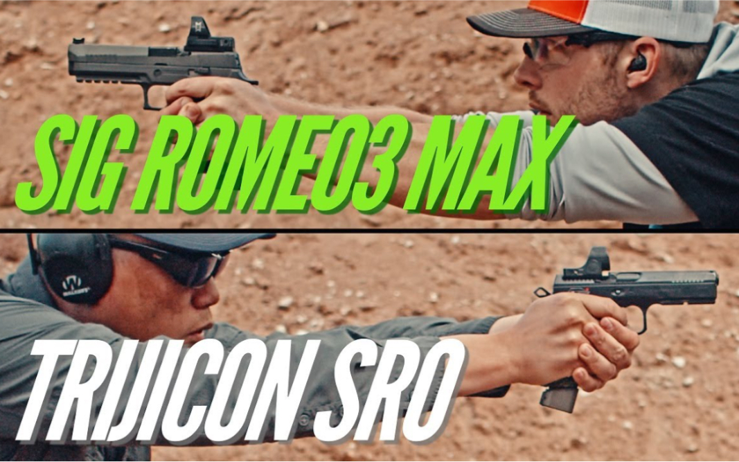 相似但不同! Sig罗密欧3 MAX VS Trijicon SRO_哔哩哔哩_bilibili