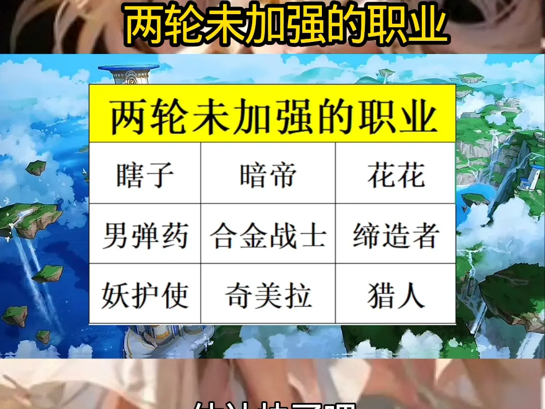 两轮职业平衡未加强的职业_DNF