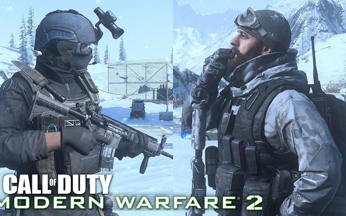 【cod6】使命召唤6：豪华版海豹突击队对抗换装的重甲兵俄军