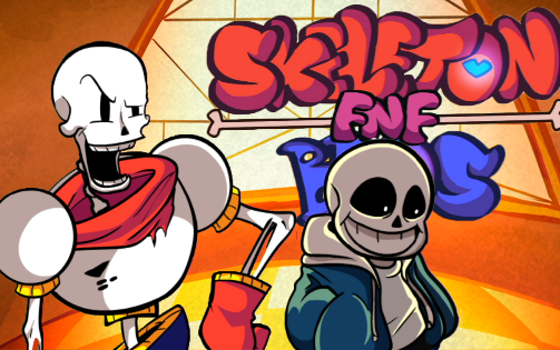 【FNF Vs Skeleton Bros】Mod全歌曲收录_音游热门视频