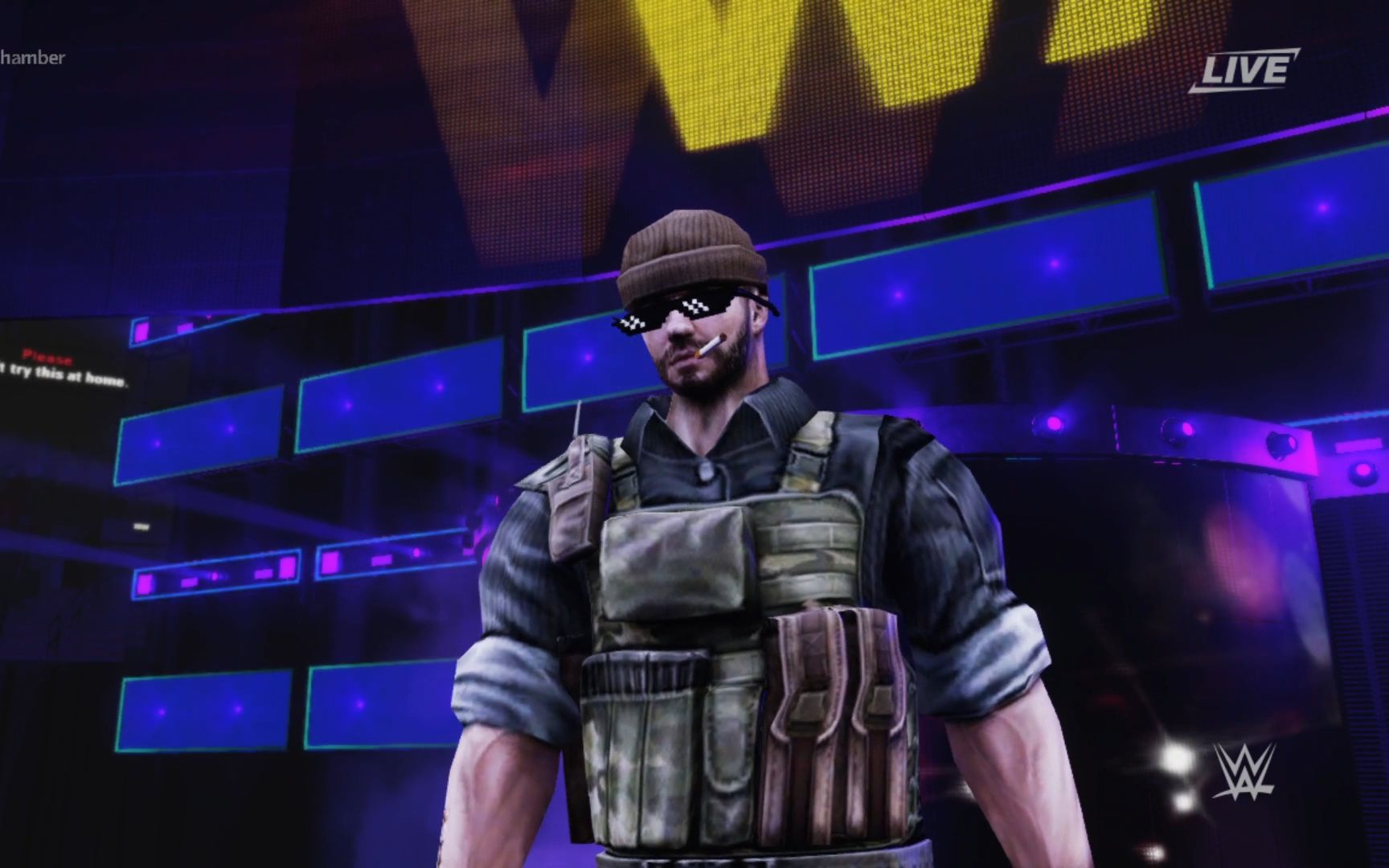 当十年老兵来到WWE_哔哩哔哩_bilibili