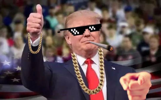 【Donald Trump】All I Do Is Win !!_哔哩哔哩_bilibili