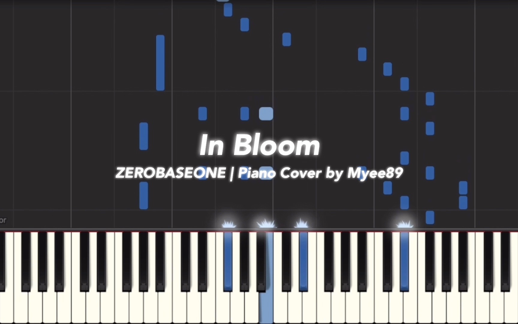 【ZB1】In Bloom 钢琴全曲翻弹！！！仙曲我可太爱了～