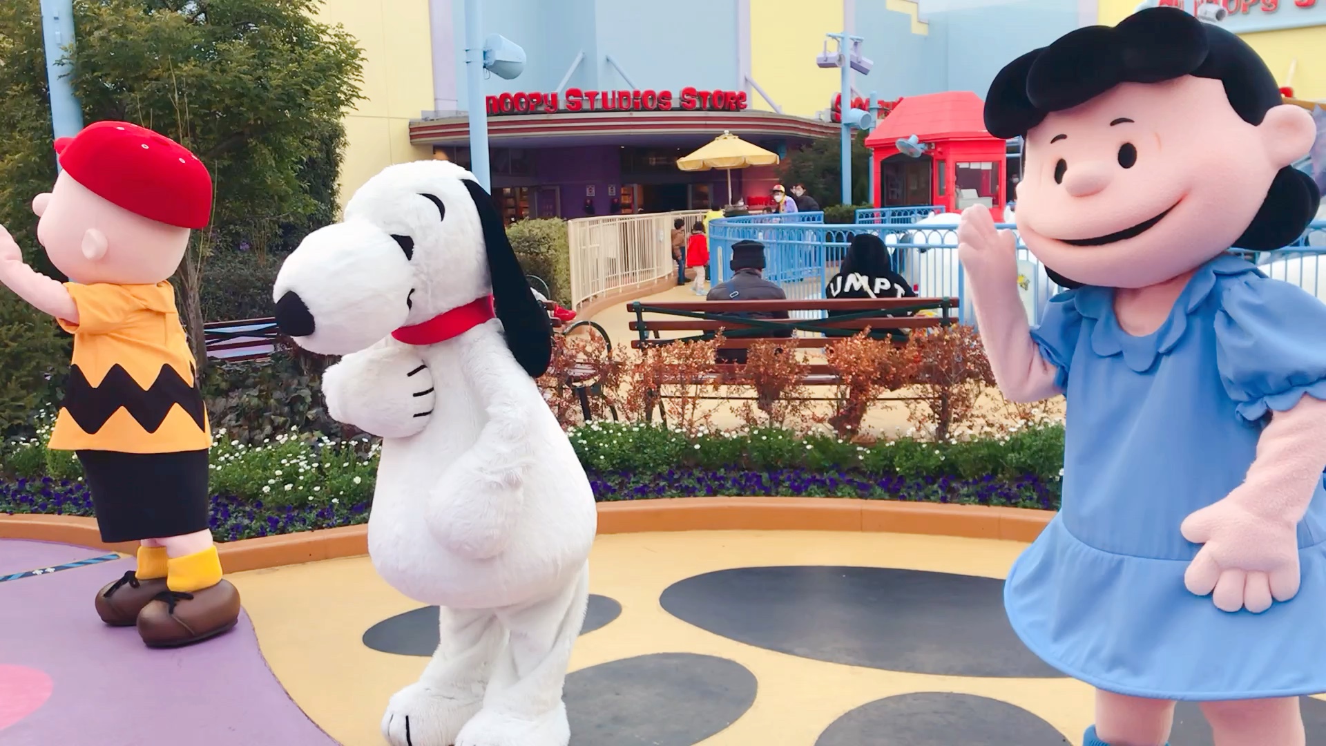 大阪环球影城USJ Wonderland园区 史努比和朋友们的见面时间_哔哩哔哩_bilibili