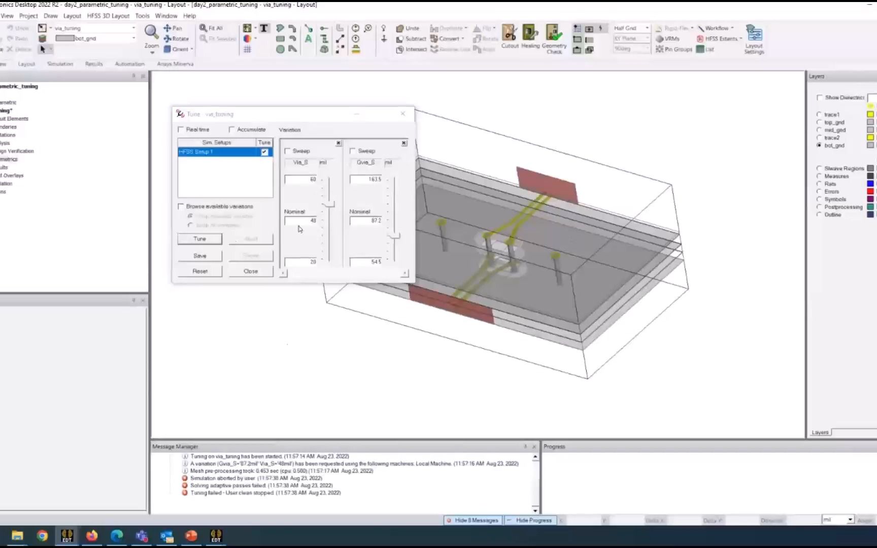 Ansys SIwave Advanced - Session 2