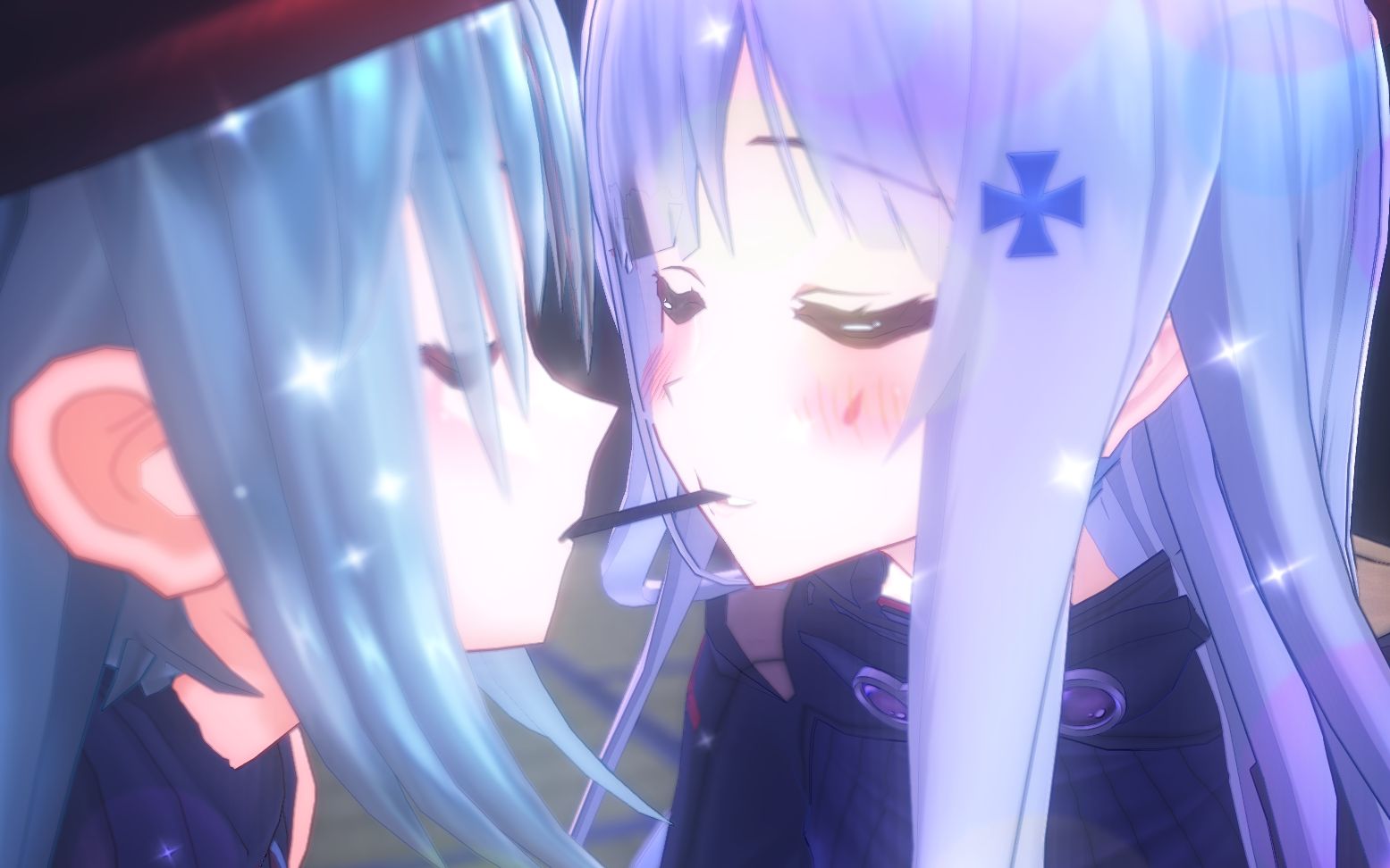 【MMD】G11 和 HK416 Pocky ☆ 游戏【少女前线】_哔哩哔哩_bilibili