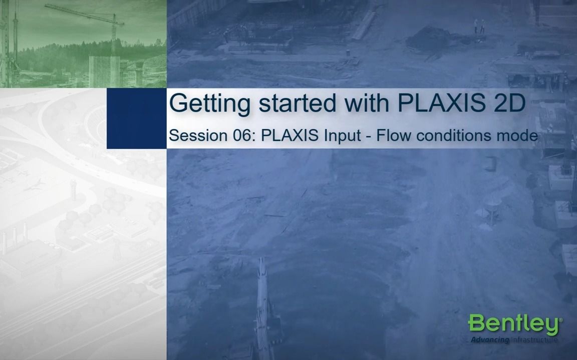 PLAXIS 2D官方入门教程06[中英字幕]Flow Conditions Mode - 视频下载 Video Downloader