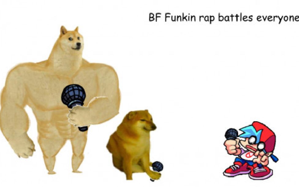 【FNF】沙雕mod vs Cheems Doge_哔哩哔哩bilibili