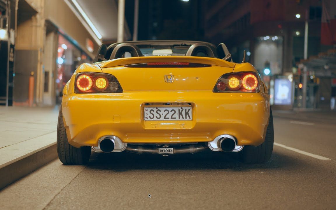 【4K】太帅了吧，我只能默默舔屏！丨Honda S2000_哔哩哔哩_bilibili