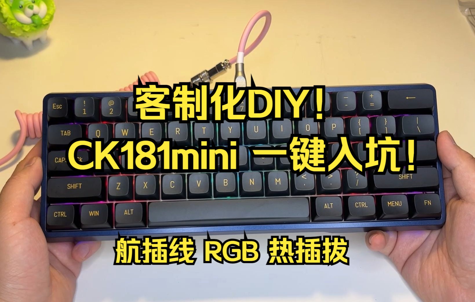 【入门首选】自己动手组装，CK181mini让你一键入坑！_哔哩哔哩_bilibili