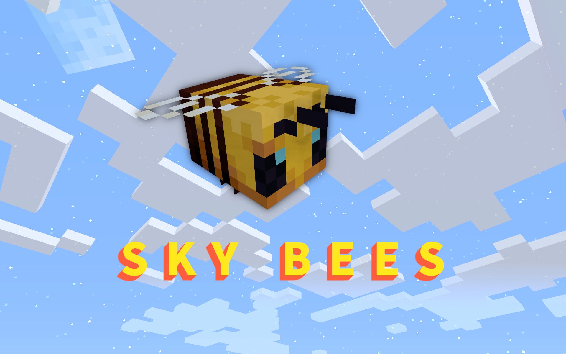 『Minecraft』《天空养蜂场 Sky Bees》养蜂前的准备【我的世界 整合包实况】_哔哩哔哩_bilibili