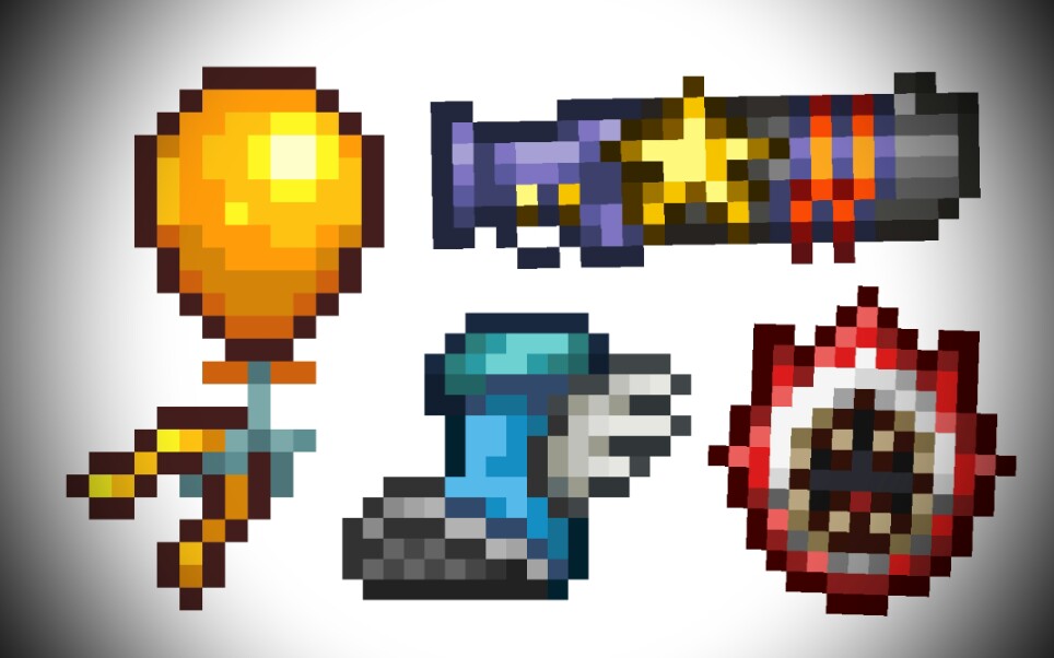 使用Ezfic带神都驾驭不了的武器，裸装三饰品击败猪鲨_哔哩哔哩_bilibili