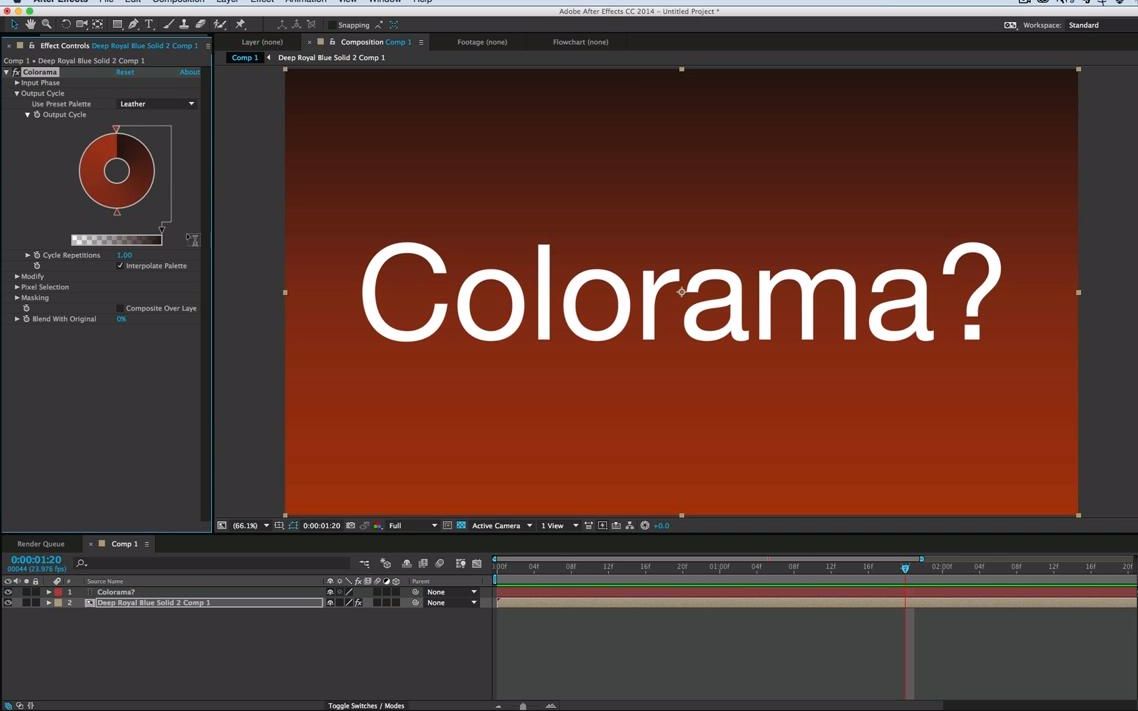Colorama effect in After Effects（色光）_哔哩哔哩_bilibili