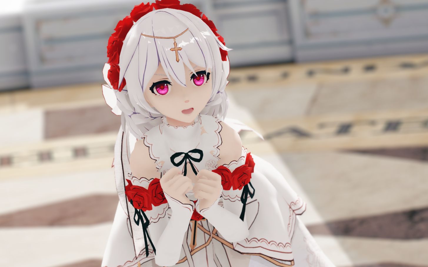 【崩坏3/MMD】舰长，TeRiRi这么可爱可以分一点血给我吗？_哔哩哔哩_bilibili