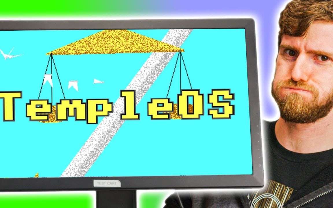 【官方双语】你的操作系统好奇怪啊 - TempleOS体验#linus谈科技_哔哩哔哩_bilibili