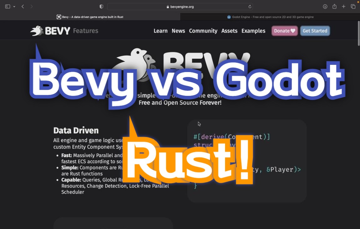 Bevy引擎与Godot相比哪个游戏引擎更好？ - 视频下载 Video Downloader